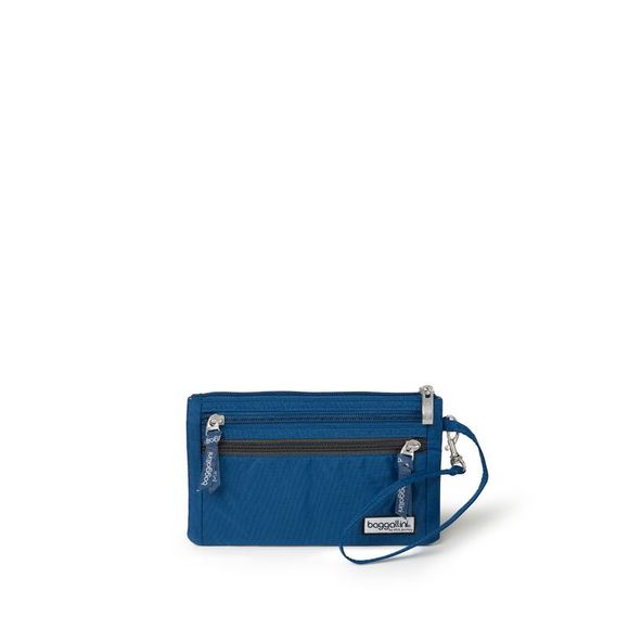 Baggallini | Bags | Baggallini Rfid Currency Organizer Wristlet Zip ...